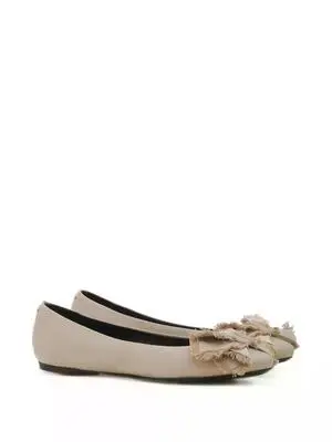 LANVIN The Bow Ballerina Flats