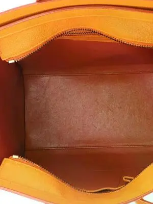 Celine Luggage Bag Grainy Leather Micro Tote Bag