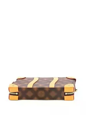LOUIS VUITTON Soft Trunk Wallet Limited Edition Blurry Monogram Canvas Crossbody Bag