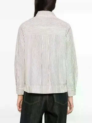 YERSE Vertical-stripe Shirt