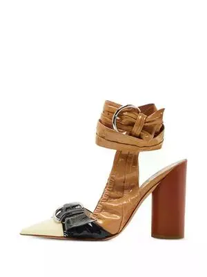 Dior Conquest Buckled Mules