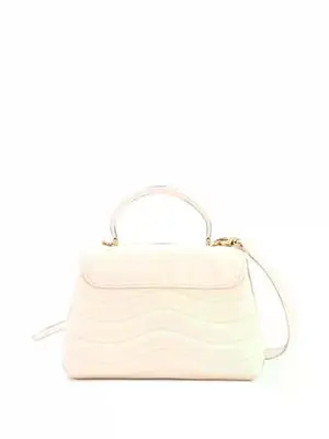 LOUIS VUITTON New Wave Hold Me Top Handle Bag Quilted Leather Satchel - Neutrals