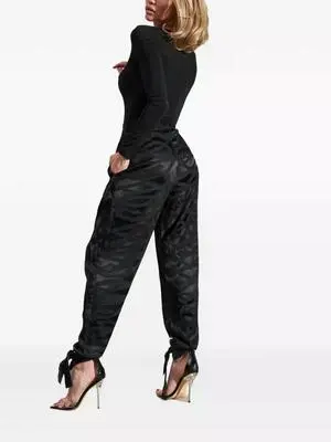 TESSITURA BODY COUTURE Tapered Adjustable-ankle Trousers
