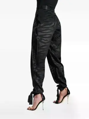 TESSITURA BODY COUTURE Tapered Adjustable-ankle Trousers