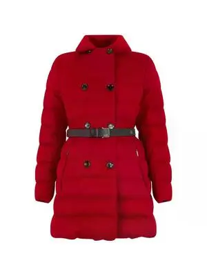 MOORER Mitria-ilw Belted Double-breasted Coat