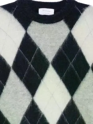 DANIELE FIESOLI Argyle-knit Sweater
