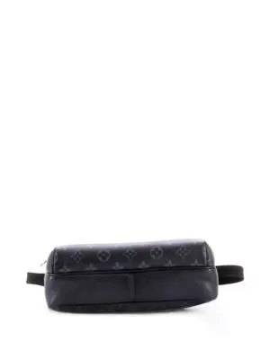LOUIS VUITTON Outdoor Messenger Bag Monogram Taigarama Crossbody Bag
