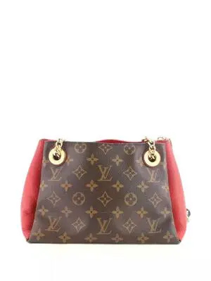 LOUIS VUITTON Surene Handbag Monogram Canvas With Leather Bb Shoulder Bag