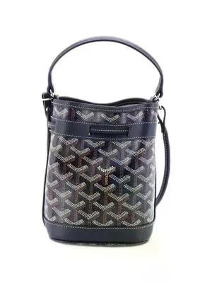 Goyard Petit Flot Coated Canvas Mini Bucket Bag
