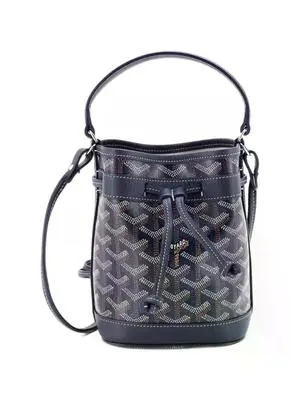 Goyard Petit Flot Coated Canvas Mini Bucket Bag