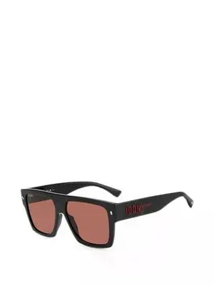 Dsquared2 Iconique Square-frame Sunglasses - Black