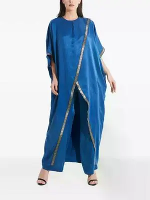 TESSITURA Embroidered-oversized Long-lenght Tunic