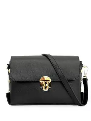 APATCHY LONDON Bloxsome Studded Crossbody Bag - Black