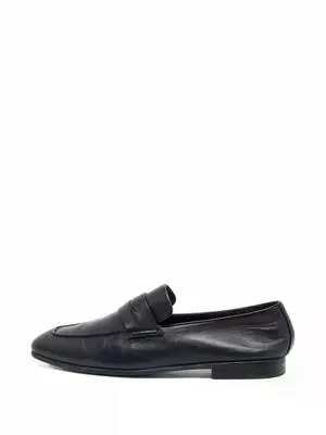 Ermenegildo Zegna L'asola Penny Loafers - Black
