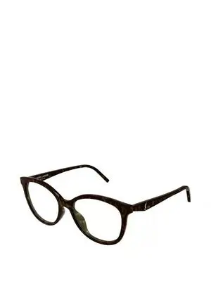 Saint Laurent Sl M184 Cat-eye Glasses - Brown