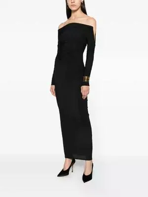 AMAZUIN Janis Off-shoulder Ruched Maxi Dress