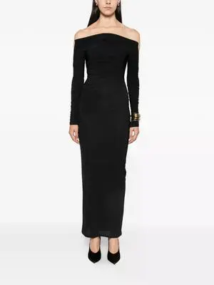 AMAZUIN Janis Off-shoulder Ruched Maxi Dress
