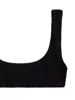 REINA OLGA Ginny Crinkled Bikini Top