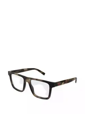 Gucci Tortoiseshell-effect Square-frame Glasses