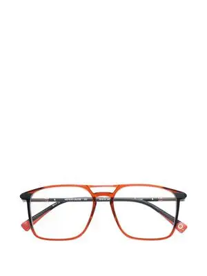 ETNIA BARCELONA Meteor Crater Rectangle-frame Glasses - Orange