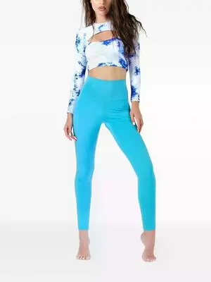 TESSITURA Cross Lace-up Performance Leggings