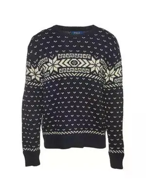Polo Ralph Lauren Fair Isle Knit Sweater - Blue