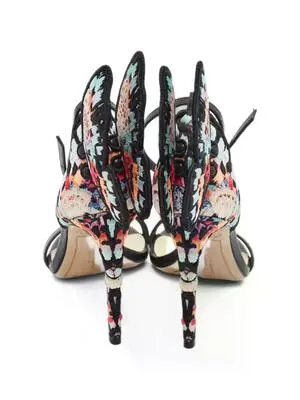 SOPHIA WEBSTER Chiara Embroidered Butterfly Sandals