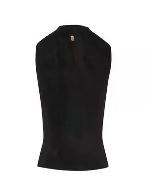 FRACOMINA Rhinestone-embellished Floral-appliqué Top