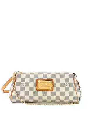 LOUIS VUITTON Eva Handbag Damier Clutch Bag - Neutrals