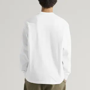 UNLIKELY DRY GOODS Long Sleeve Team T-shirt - White
