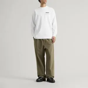 UNLIKELY DRY GOODS Long Sleeve Team T-shirt - White