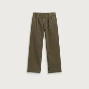 UNLIKELY DRY GOODS Guide 2p Twill Pleated Trousers