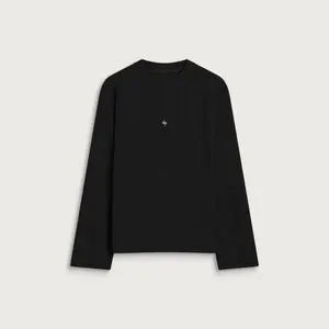 REPRESENT 247 Waffle Sweatshirt - Jet Black