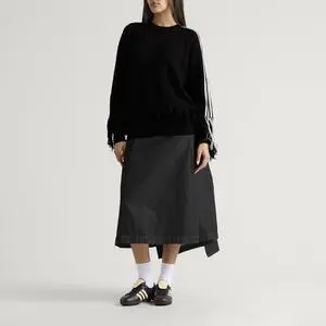 Y3 Knit Fringe Sweatshirt