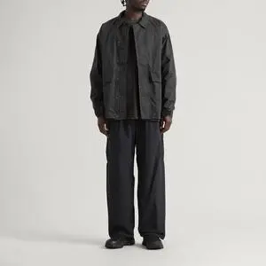 SNOW PEAK Heavyweight Waffle Pullover - Charcoal