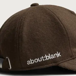 ABOUT:BLANK Monogram Cap