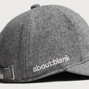 ABOUT:BLANK Monogram Herringbone Cap