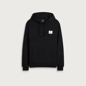 SNOW PEAK New Standard Square Logo Hoodie - Black