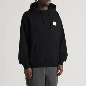 SNOW PEAK New Standard Square Logo Hoodie - Black