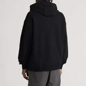 SNOW PEAK New Standard Square Logo Hoodie - Black