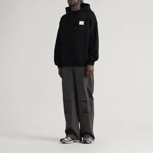 SNOW PEAK New Standard Square Logo Hoodie - Black