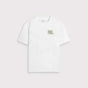 Edwin Rare Spins Ts - White Garment Washed