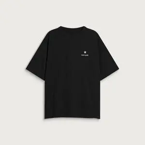 SNOW PEAK New Standard Logo T-shirt - Black