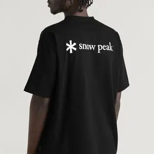 SNOW PEAK New Standard Back Printed Logo T-shirt