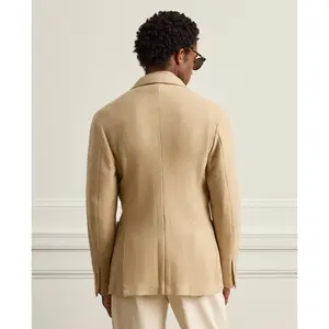 Ralph Lauren Hadley Hand-tailored Basket-weave Jacket