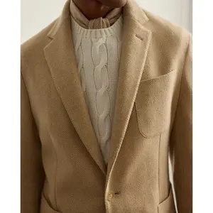 Ralph Lauren Hadley Hand-tailored Basket-weave Jacket