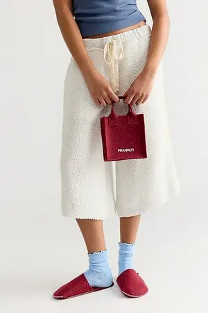 FRANKLY Airport Shoes & Bag Set - Red