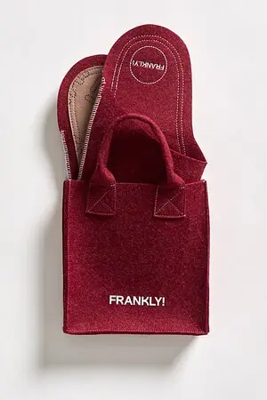 FRANKLY Airport Shoes & Bag Set - Red