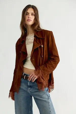 NIGEL PRESTON Romance On Suede Jacket