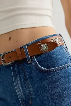 Free People Rainbow Mountain Stud Belt